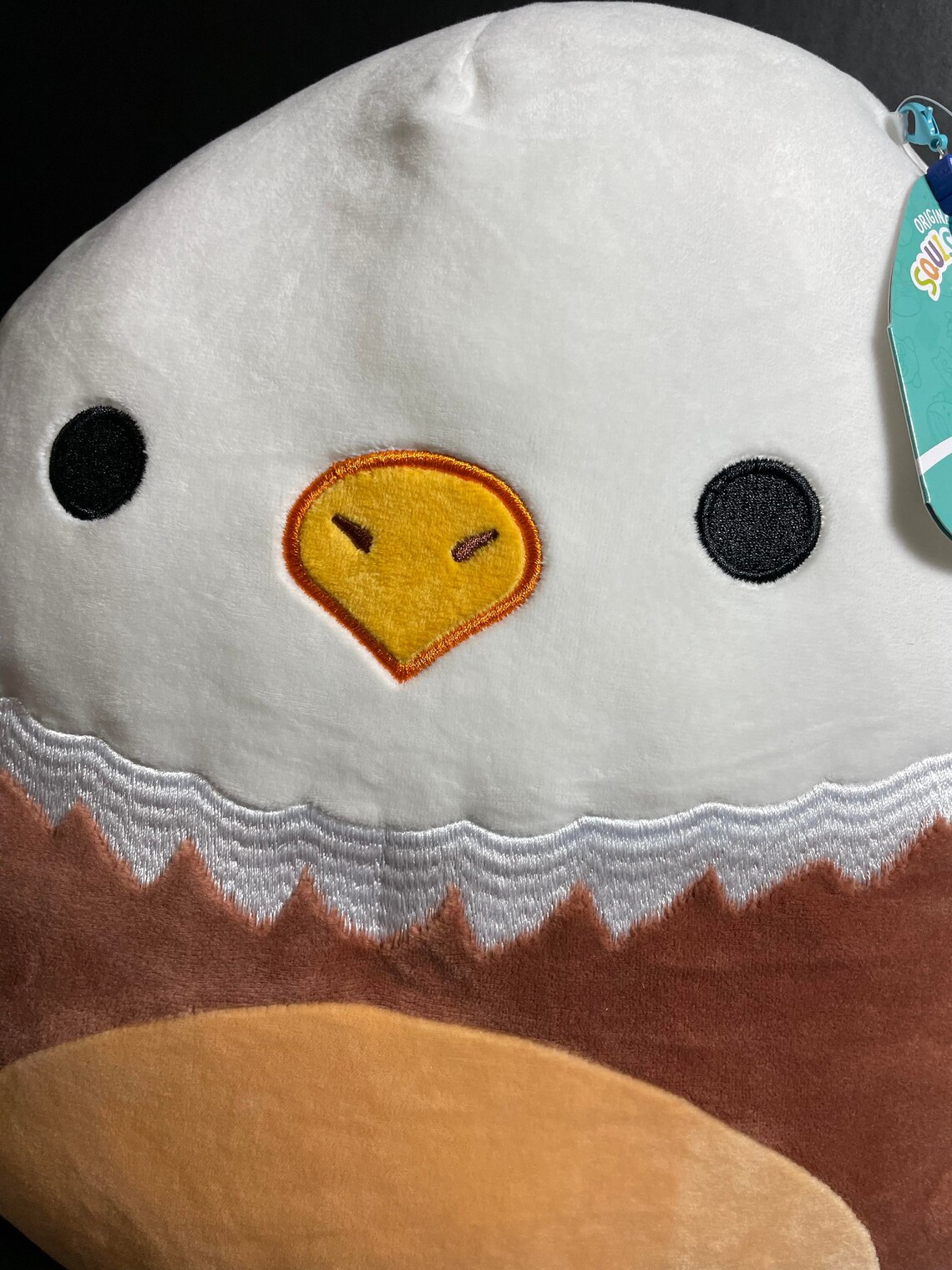 Squishmallow 14 Edward Bald Eagle W/custom Hand-made - Etsy