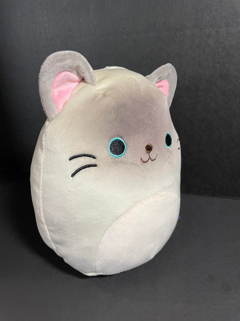 Squishmallow 7.5 Felton Siamese Cat W/custom Hand-made - Etsy