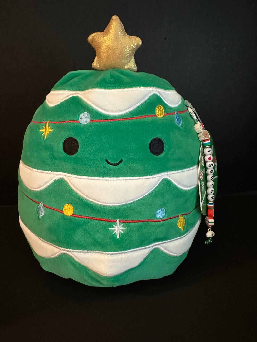 Squishmallow 8 Johann Snow Christmas Tree W/custom - Etsy