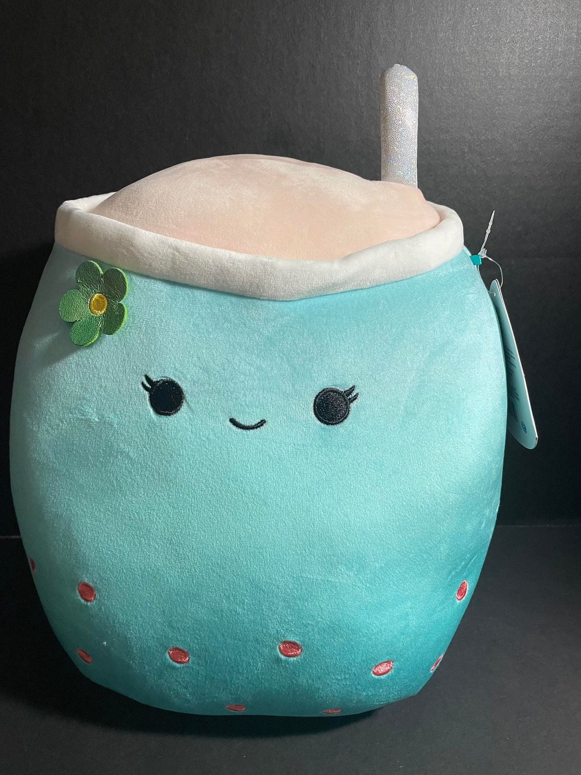 Squishmallow 12 Jakarria Boba Tea W/custom Hand-made - Etsy