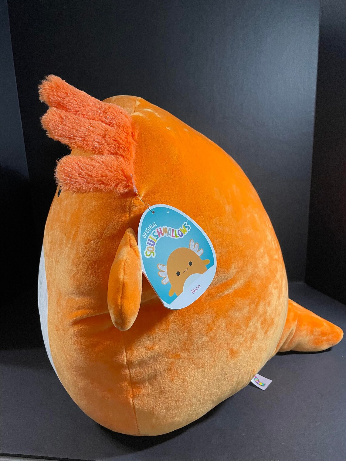 Squishmallow 16 Nico Axolotl W/custom Hand-made Beaded I - Etsy