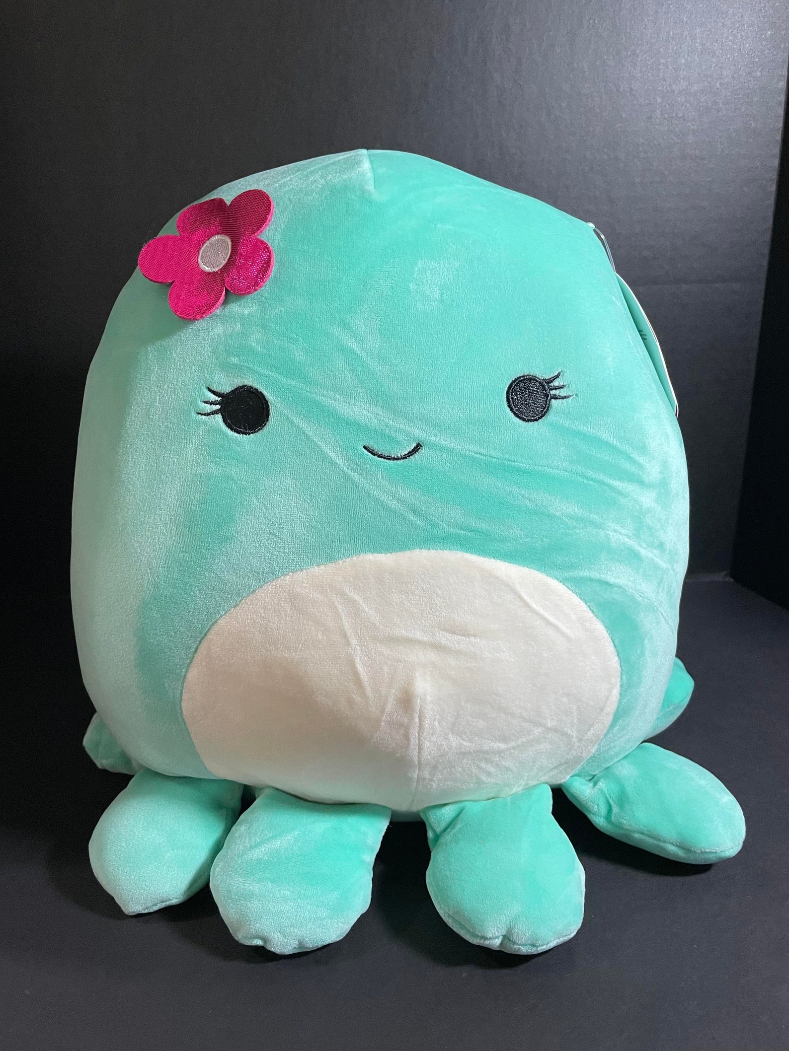 Squishmallow 12 Olina Octopus W/custom Hand-made Beaded - Etsy