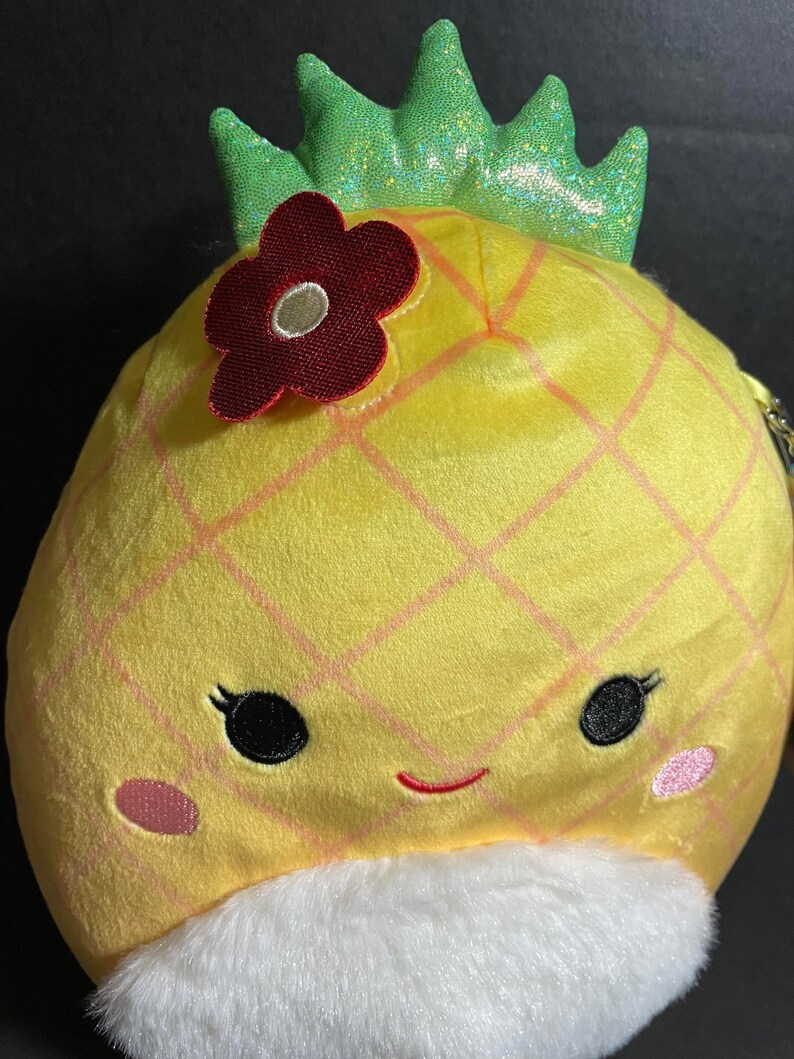 Squishmallow 8 Zyta Pineapple With Furry Belly W/custom - Etsy