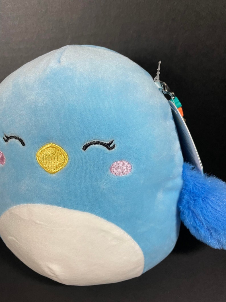 Squishmallow 8 Bebe Bluebird Furry Wings W/custom - Etsy