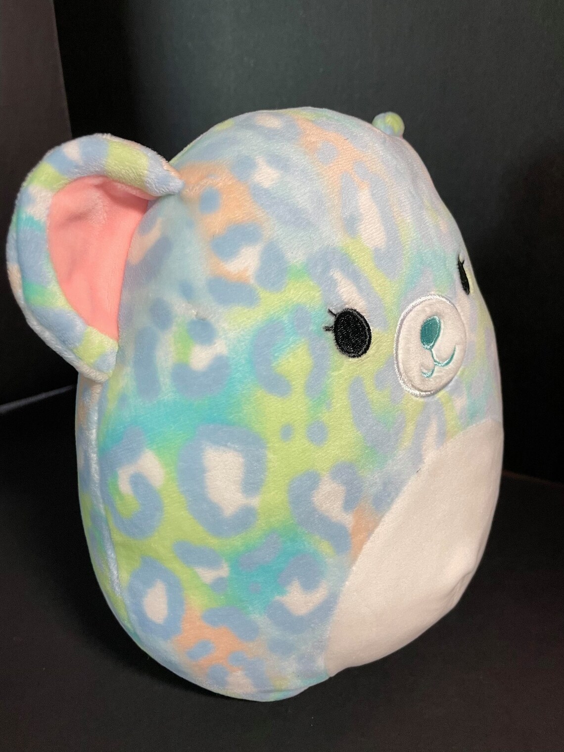 Squishmallow 8 Lindsay Leopard W/custom Hand-made Beaded - Etsy