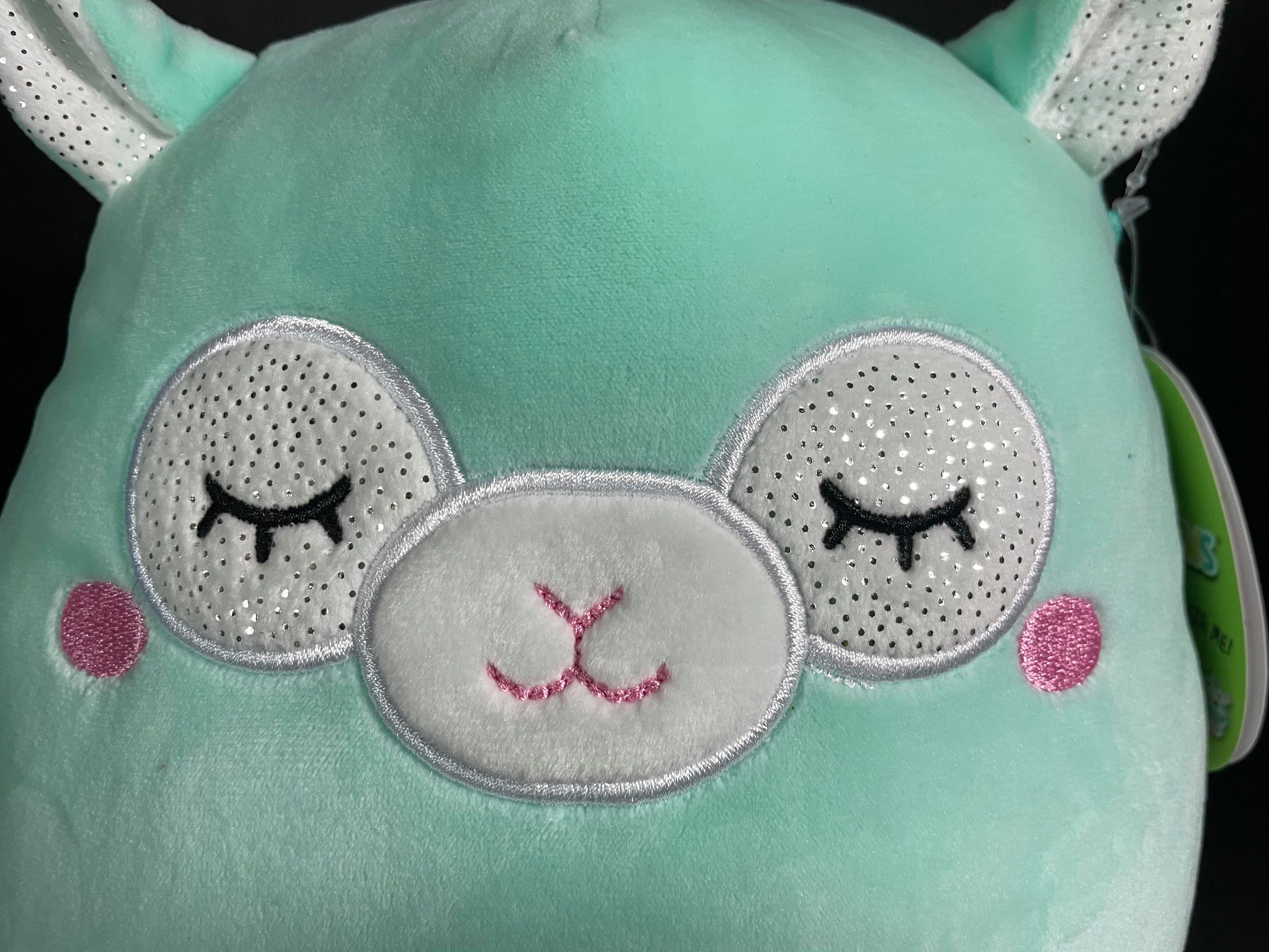 Squishmallow 8 Miley Aqua Lamb Sleeping W/custom - Etsy
