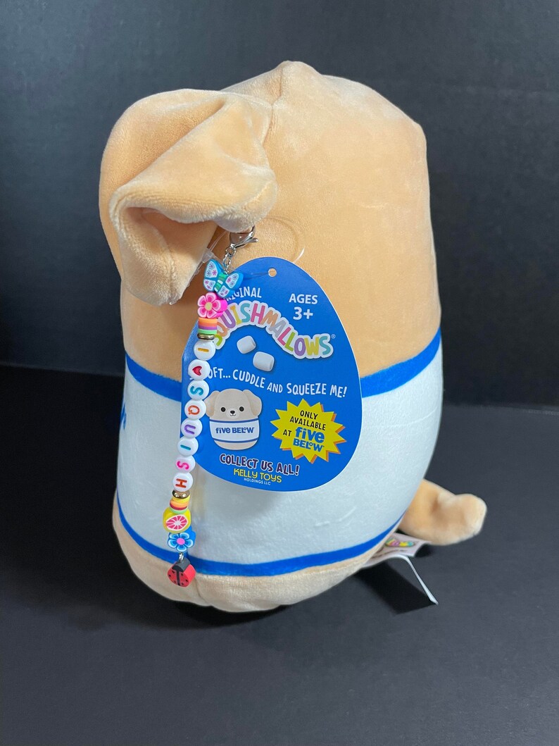 Squishmallow 8 Spencer Golden Lab Puppy W/custom - Etsy