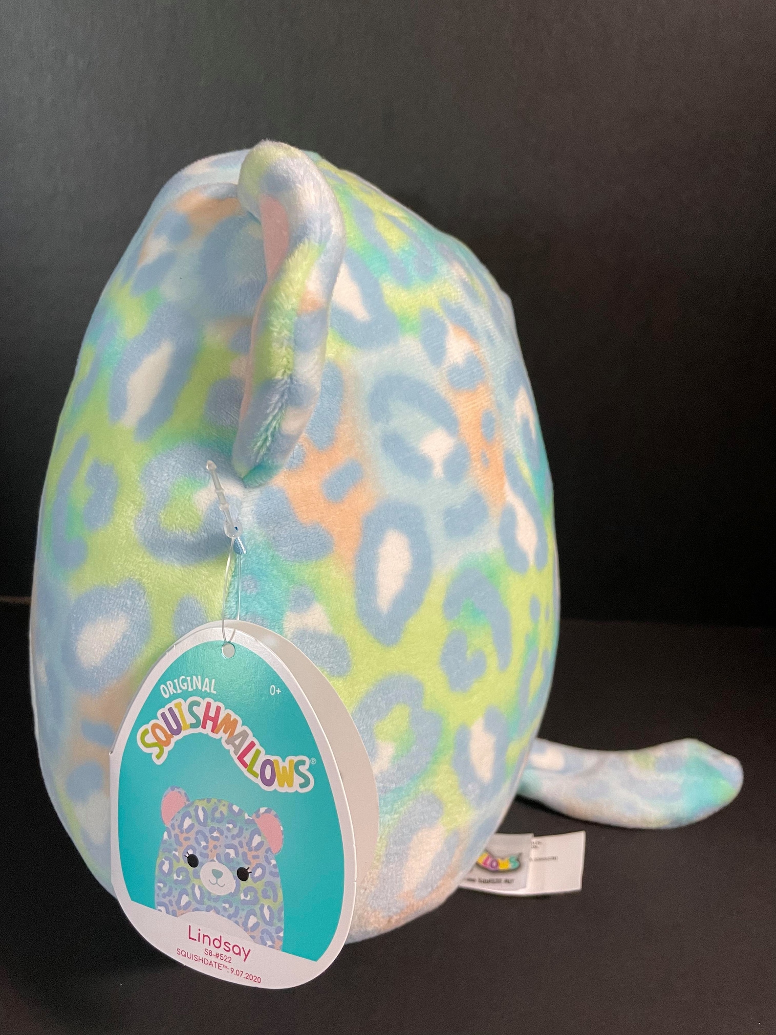 Squishmallow 8 Lindsay Leopard W/custom Hand-made Beaded - Etsy