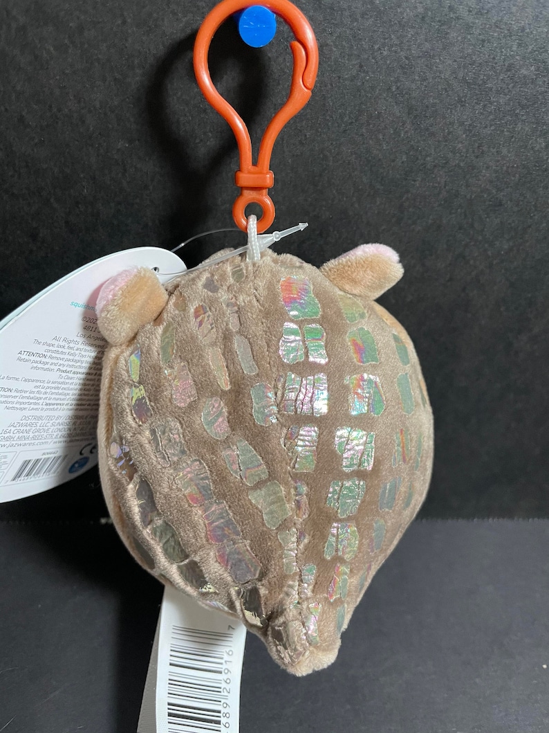 Squishmallow Thompson Armadillo 3.5 Clip-on W/custom - Etsy