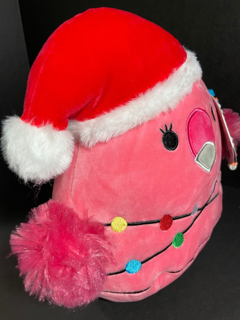 Squishmallow 10 Franny Flamingo Xmas W/custom Hand-made - Etsy