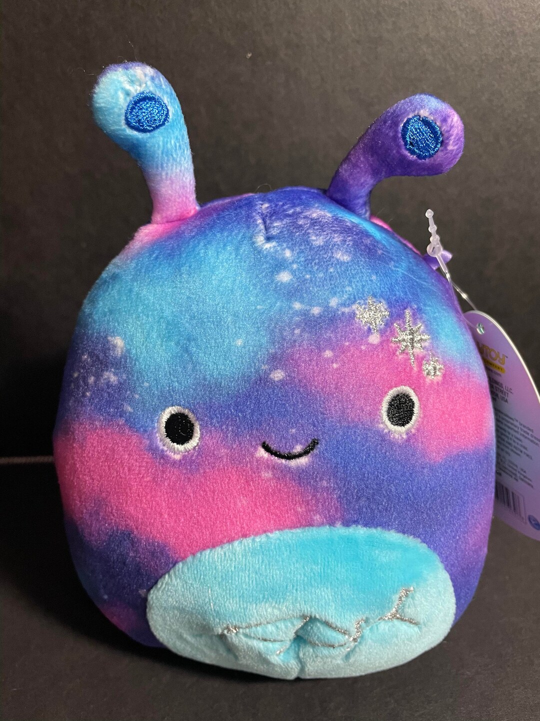 Squishmallows 5 Piaxa Alien W/custom Hand-made Beaded I Love SQUISH ...