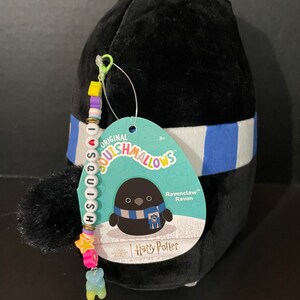 Squishmallow 8 Ravenclaw Black Raven Harry Potter W/custom Hand-made ...