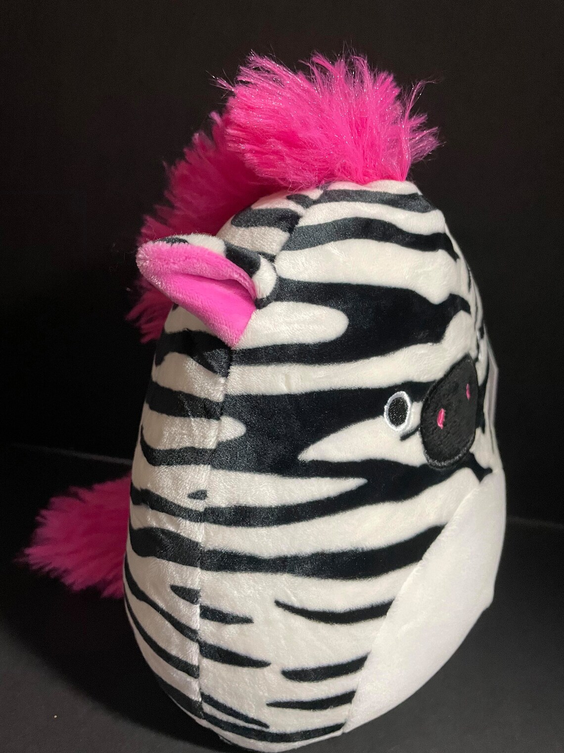 Squishmallow 8 Tracey Zebra Pink Mane & Tail W/custom - Etsy