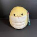 Squishmallow 8 Pleyton Python Snake W/custom Hand-made Beaded I Love ...