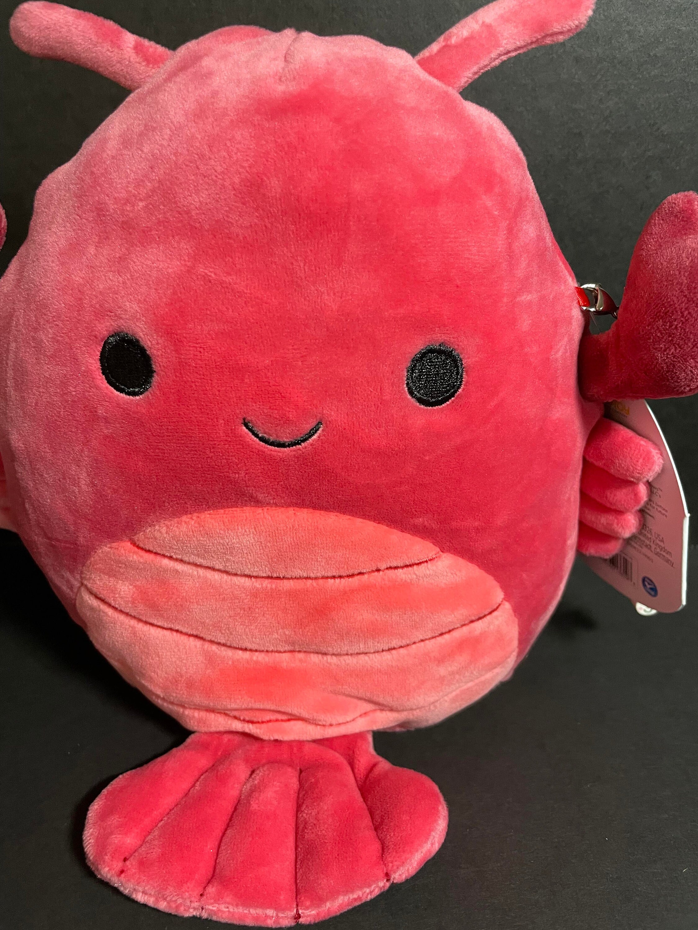 Squishmallow 8 Lorono Red Lobster W/custom Hand-made - Etsy