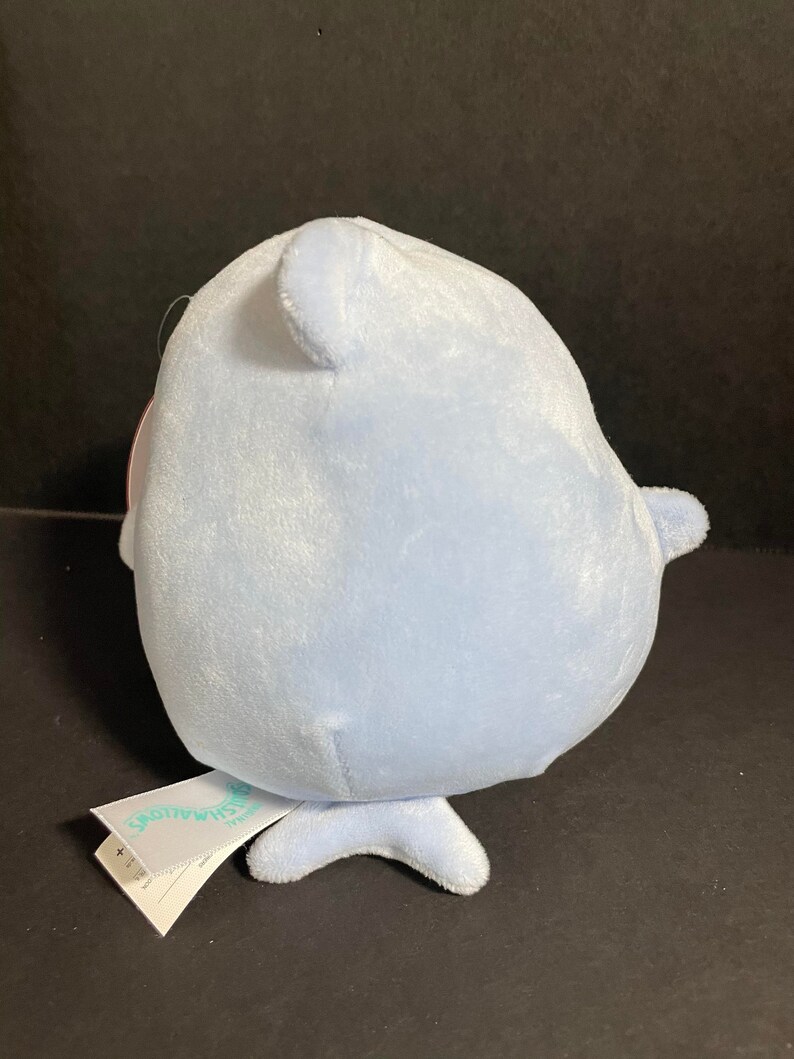 Squishmallow 8 Samir Whale With Hearts W/custom - Etsy