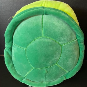 Squishmallow 8 Henry the Sea Turtle W/custom Hand-made Beaded I Love ...