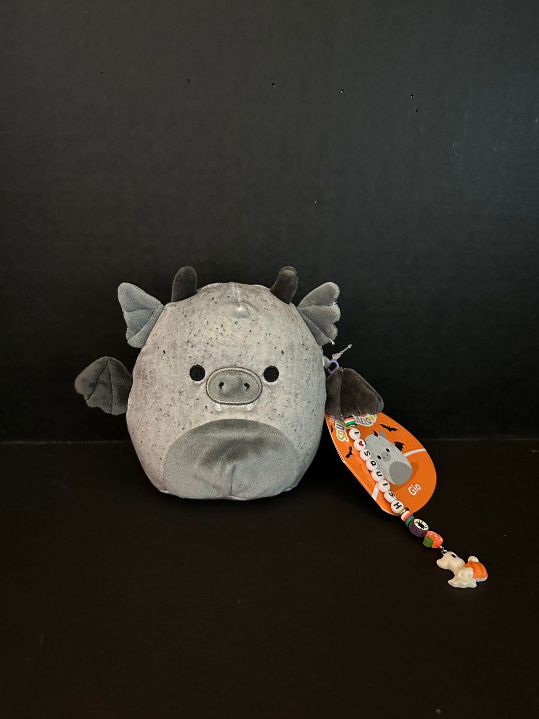 Squishmallow 5 Gio Gargoyle Bat W/custom Hand-made - Etsy