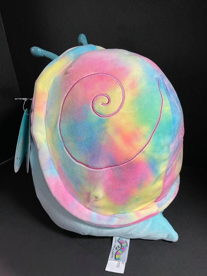 Squishmallow 12 Sid Snail W/custom Hand-made Beaded I - Etsy
