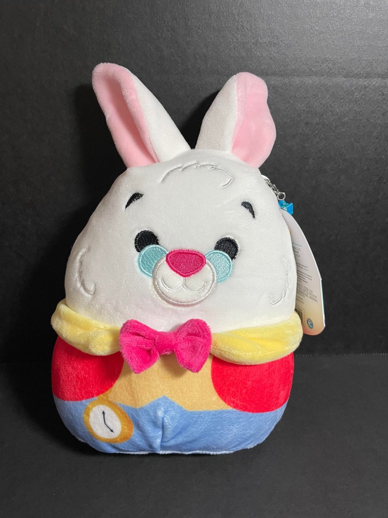 Squishmallow 6.5 White Rabbit Alice in Wonderland - Etsy