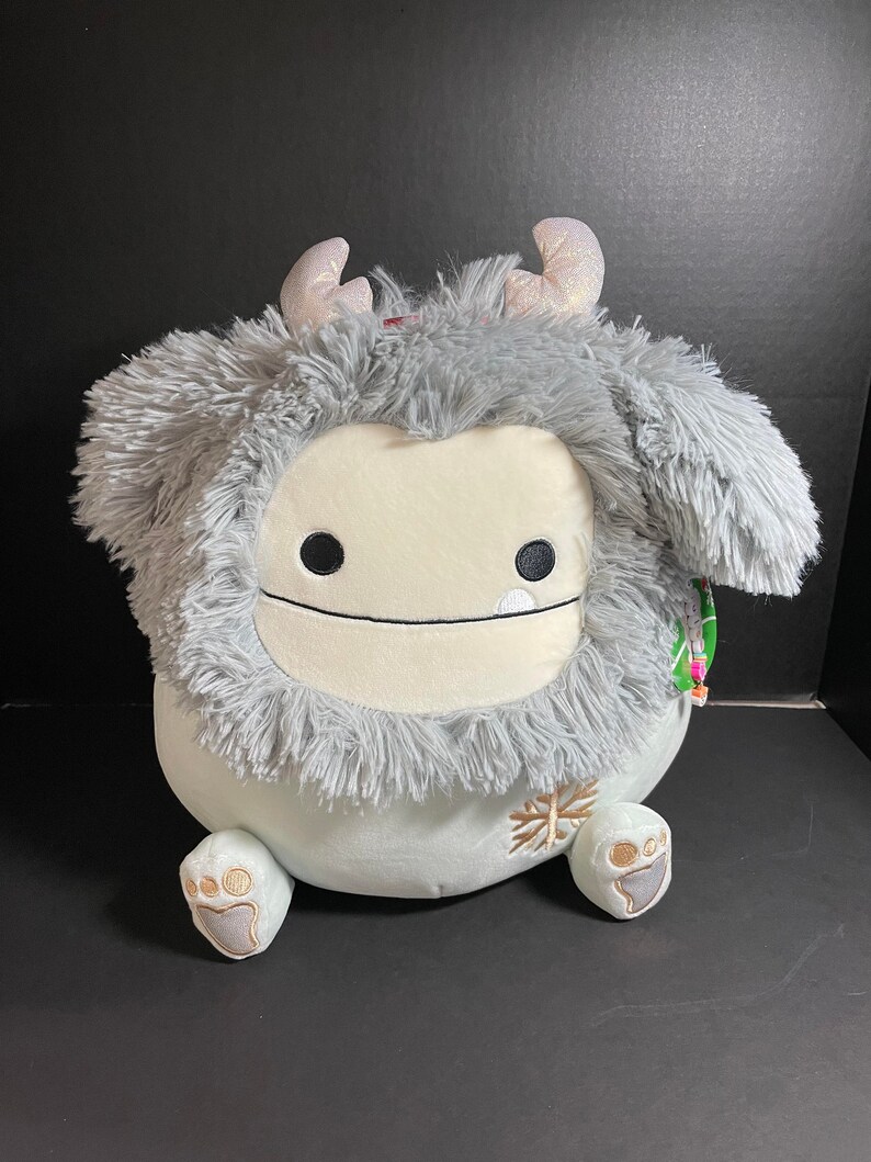 Squishmallow 12 Evita Bigfoot Metallic Snowflake Holiday - Etsy