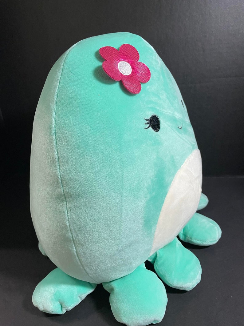 Squishmallow 12 Olina Octopus W/custom Hand-made Beaded - Etsy