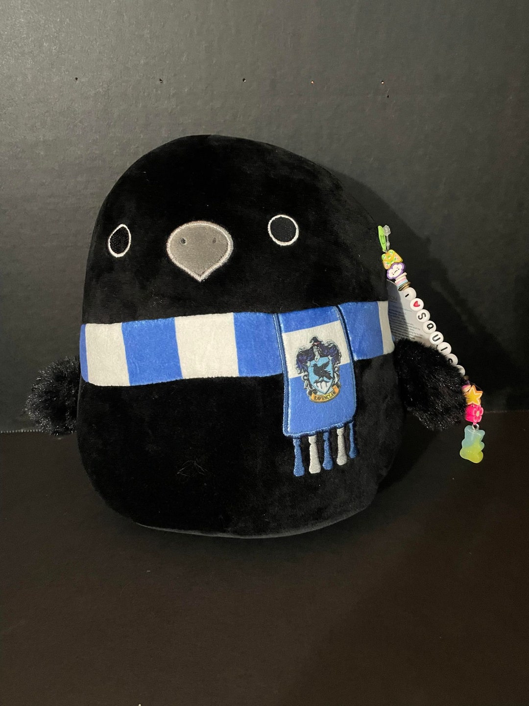 Squishmallow 8 Ravenclaw Black Raven Harry Potter W/custom Hand-made ...