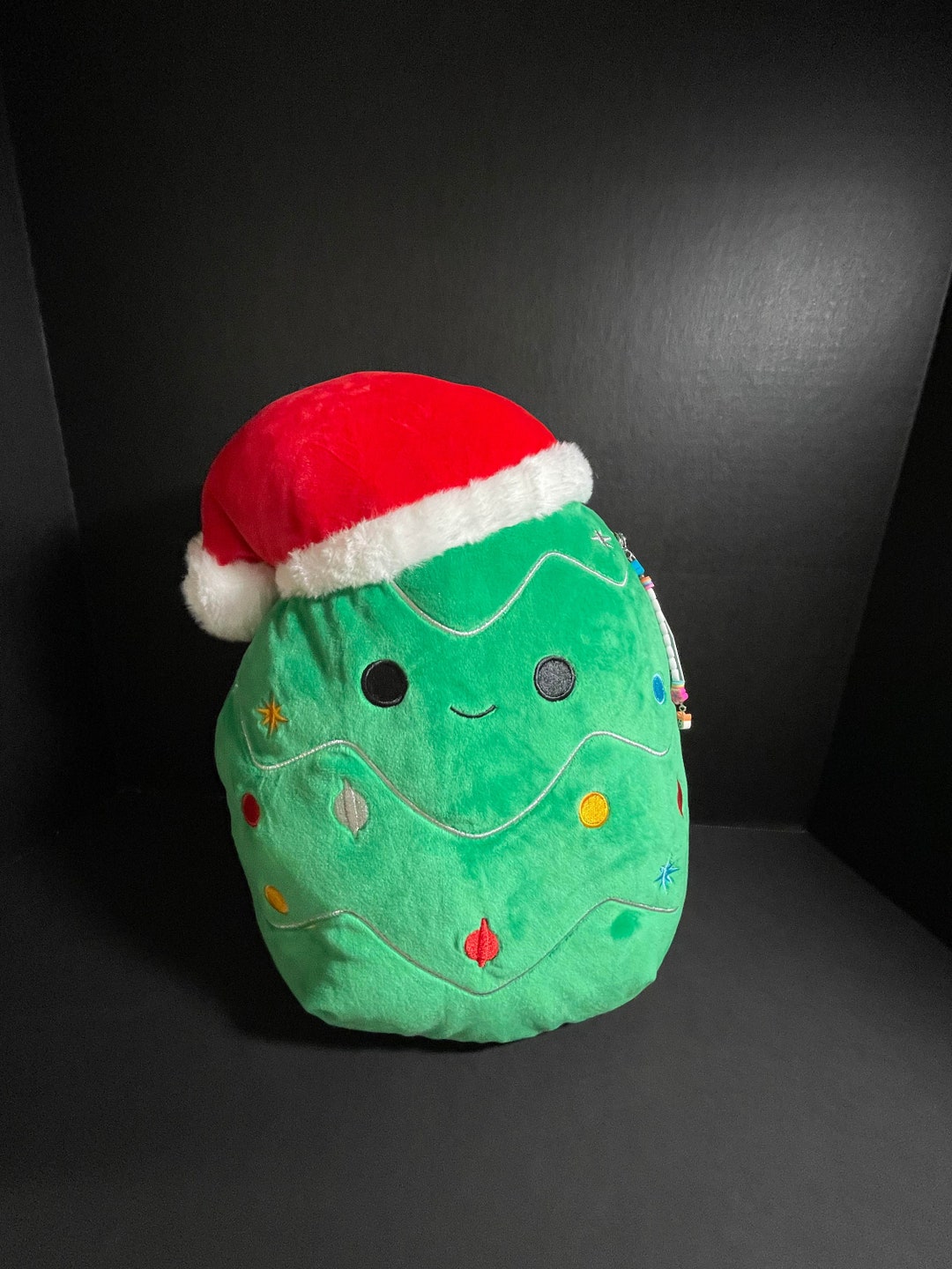 Squishmallow 14 Carol Christmas Tree Santa Hat W/custom Hand-made ...