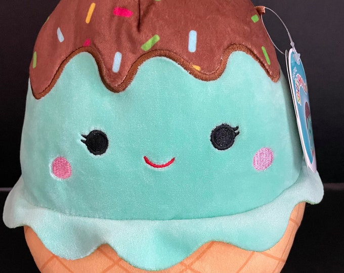 Squishmallow 12 Maya the Mint Ice Cream Sundae - Etsy