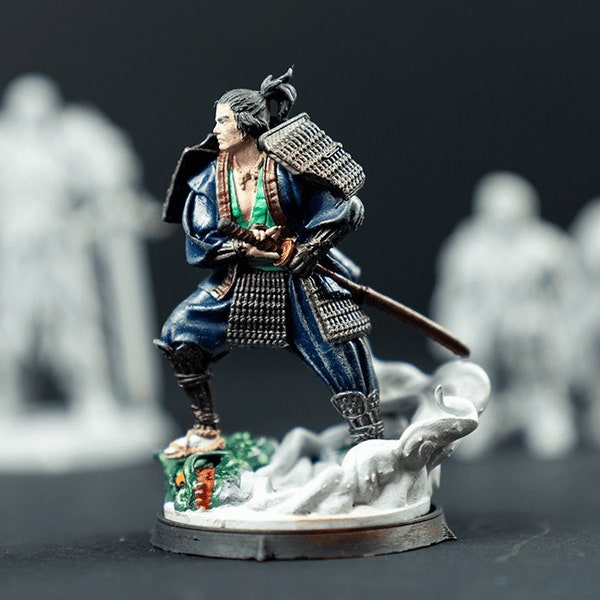 Samurai Figurines - Etsy