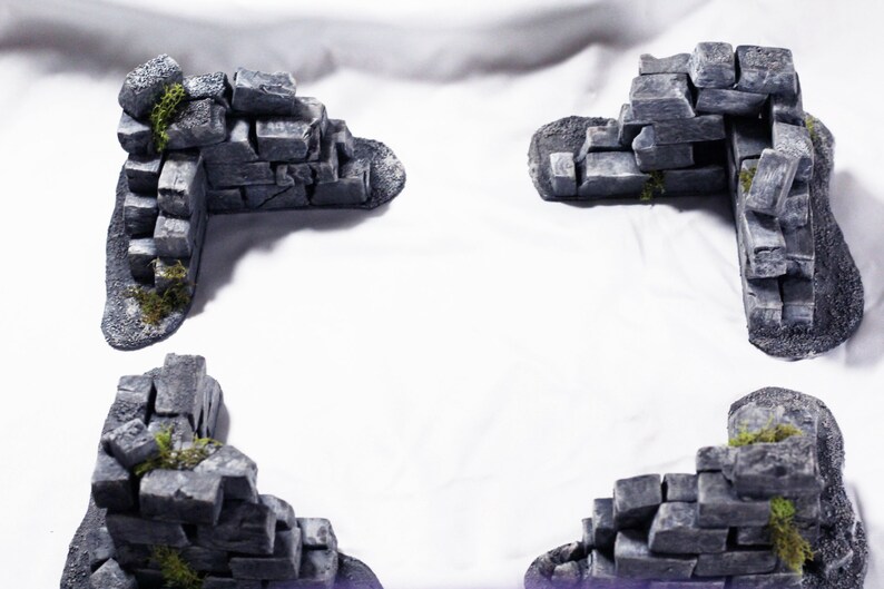 Wargaming Terrain Ruins Dnd Terrain Set Dungeon Terrain for RPG ...