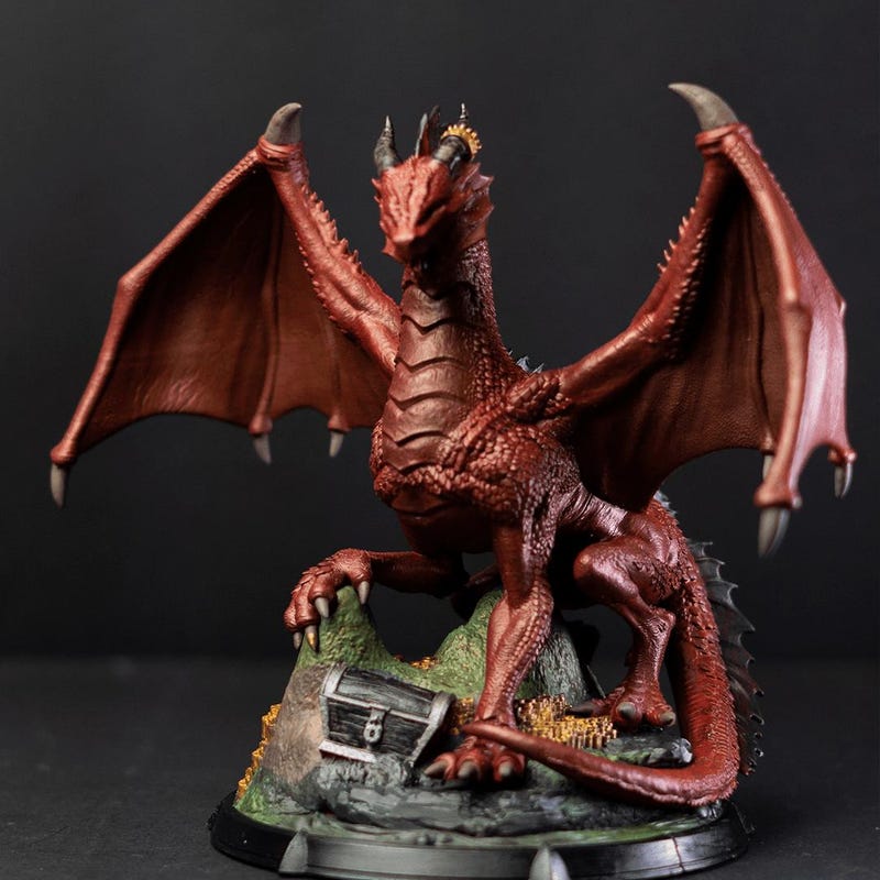 Dragon Miniature - Etsy