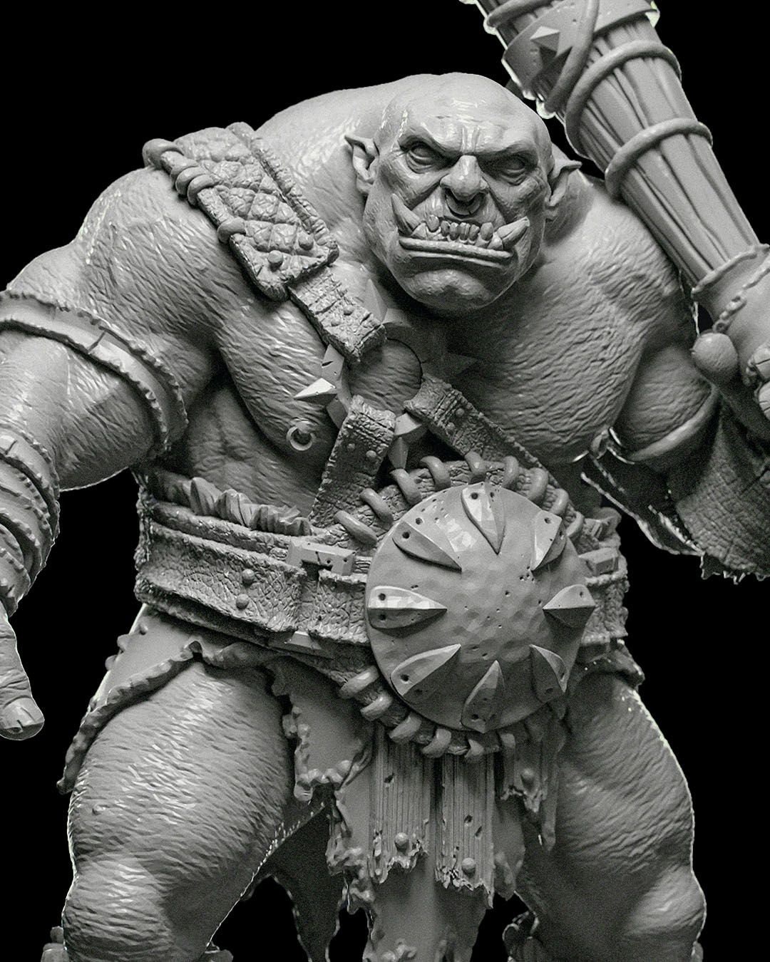 Ogre Miniature for Dnd Ogre Figure Miniature for Pathfinder Minis for ...