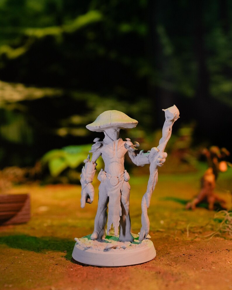 Myconid Miniature for Dnd Mushroom Person Miniature Dnd Figure for ...