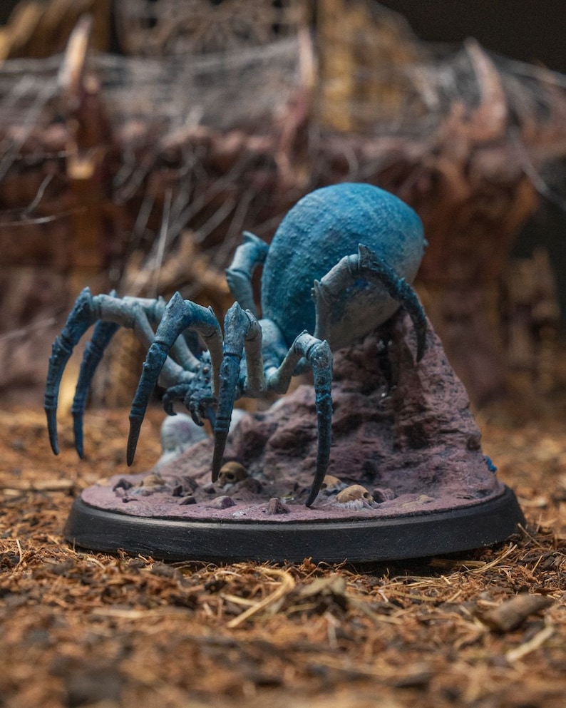 Giant Spider Miniature for Dnd Phase Spider Miniature Dnd Figure for ...
