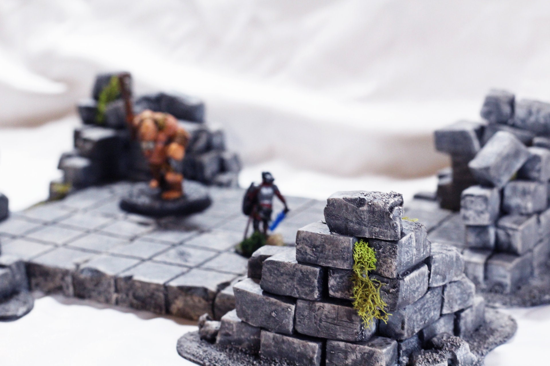 Wargaming Terrain Ruins Dnd Terrain Set Dungeon Terrain for RPG ...