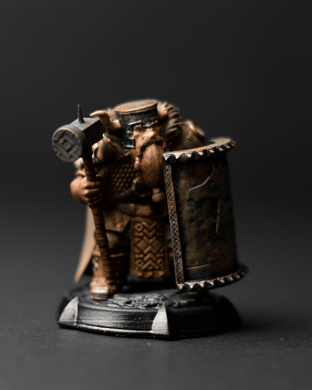 Dwarf Miniature for Dnd Male Dwarf Cleric Miniature Dnd Figure for ...