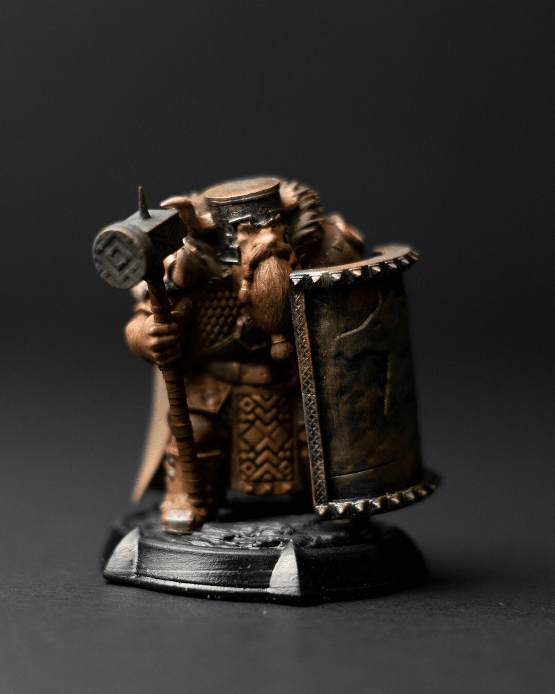 Dwarf Miniature for Dnd Male Dwarf Cleric Miniature Dnd Figure for Pathfinder Minis for Dungeons ...