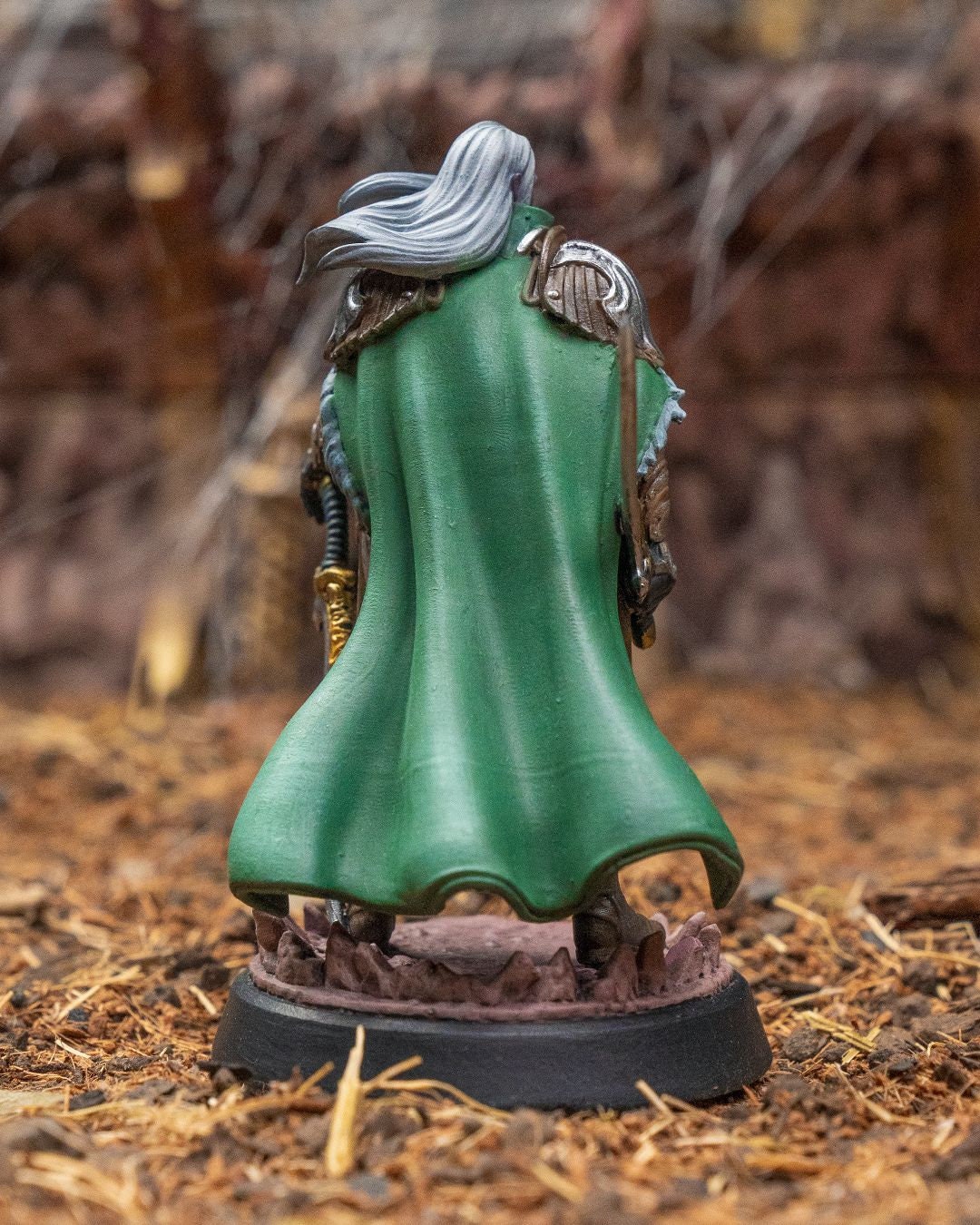 Male Drow Miniature for Dnd Elf Fighter Miniature Dnd Figure for ...