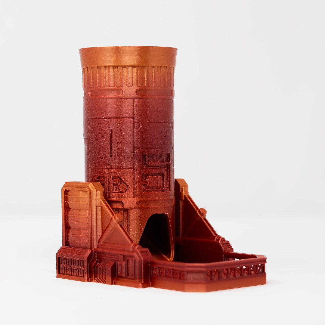 Sci-fi Dice Tower for Dnd, Pathfinder, Warhammer 40k, War Games ...