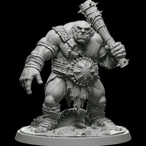 Ogre Miniature for Dnd Ogre Figure Miniature for Pathfinder Minis for ...