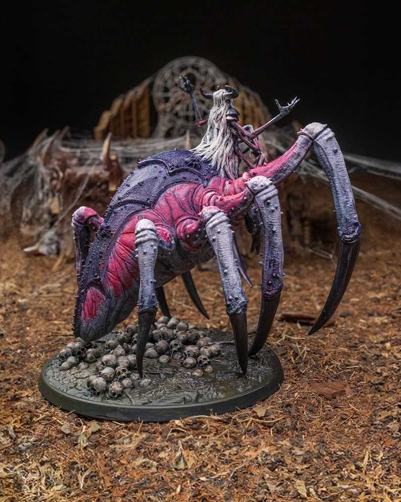 Spider Queen Miniature For Dnd Drider Mini Miniature Dnd Figure For Pathfinder Minis For