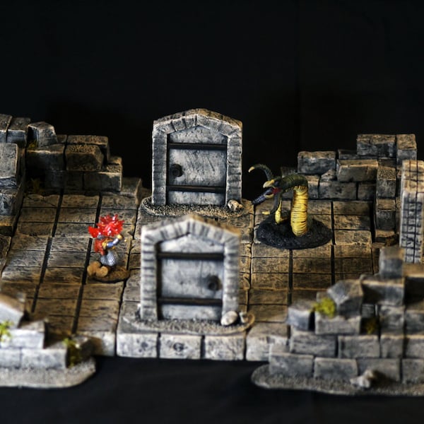 Dungeon Tiles - Etsy