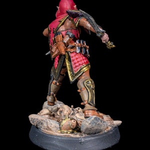Elf Rogue Miniature for Dnd | Female Elf Rogue | Miniature Dnd Figure ...