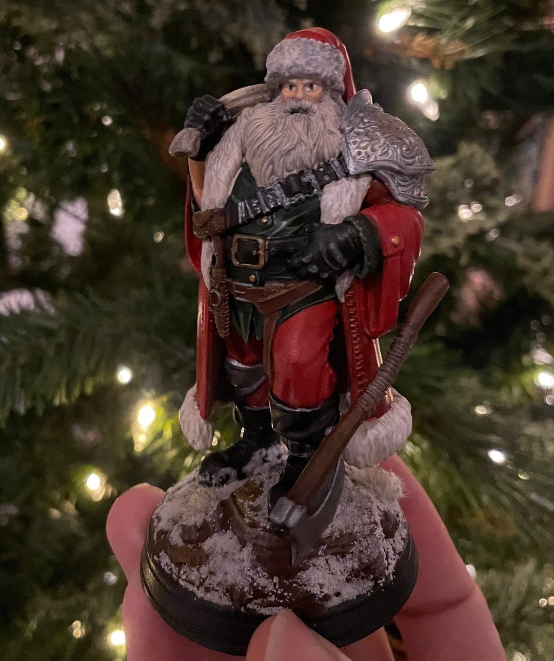 Santa Claus Statue | Santa Mini | Miniature Dnd Figure for Pathfinder ...