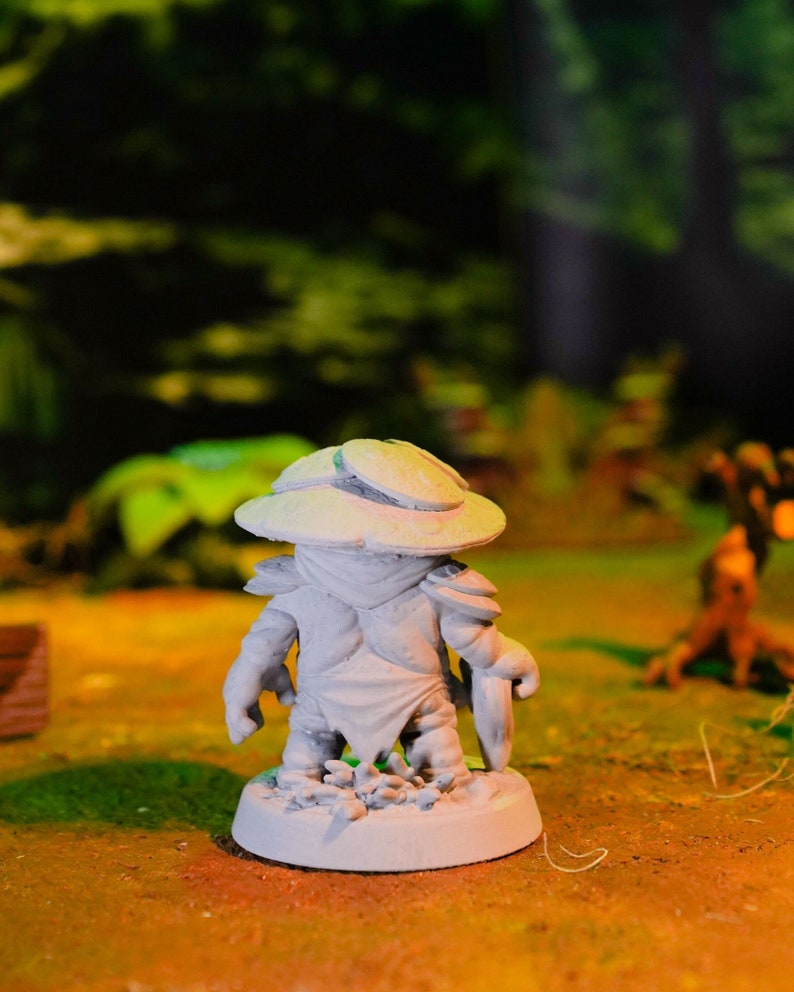 Myconid Miniature for Dnd Mushroom Person Miniature Dnd - Etsy