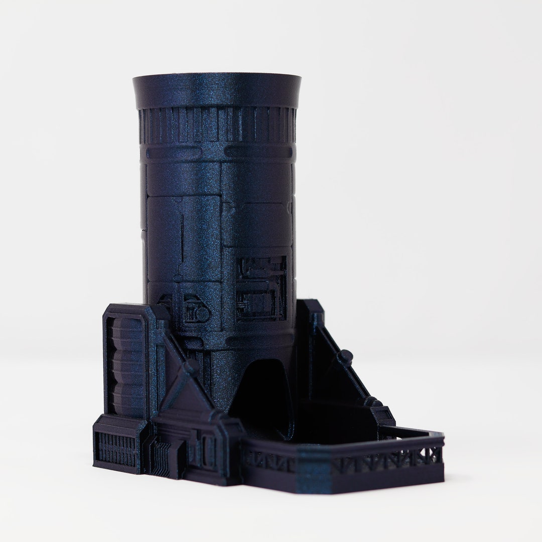 Sci-fi Dice Tower for Dnd, Pathfinder, Warhammer 40k, War Games ...