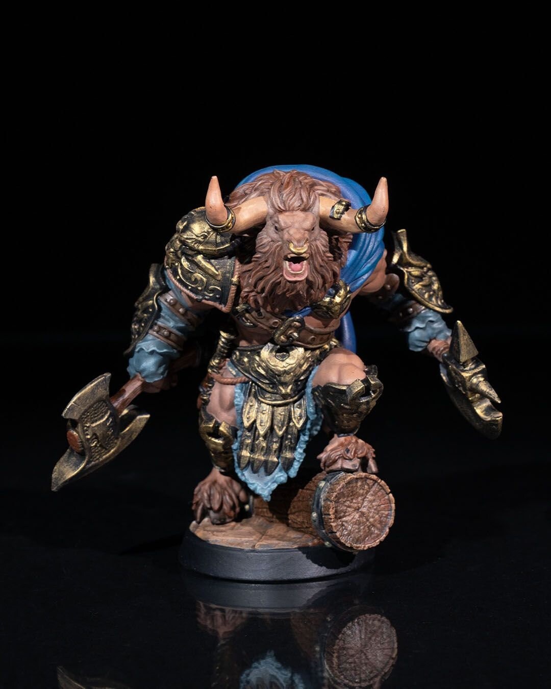 Minotaur Miniature for Dnd Minotaur Mini Miniature Dnd Figure for ...