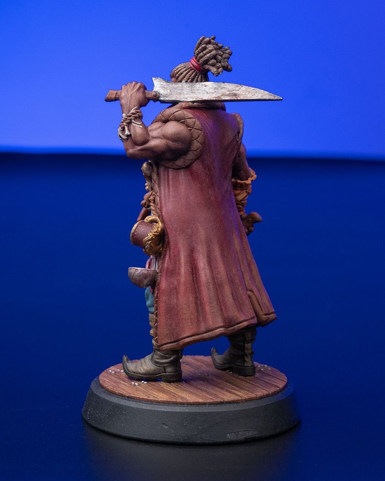 Pirate Miniature for Dnd Male Human Fighter Miniature Dnd Figure for ...