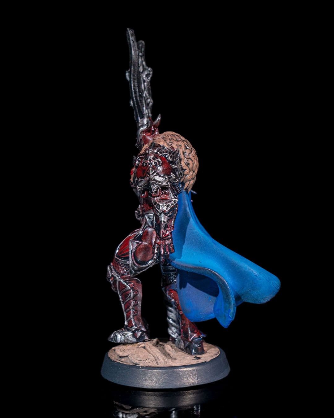 Hell Knight Miniature for Dnd Death Knight Miniature Dnd Figure for ...